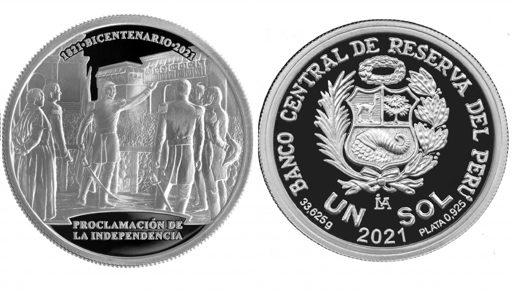 Bicentenario: BCR lanza nueva moneda alusiva a la proclamación de la ...