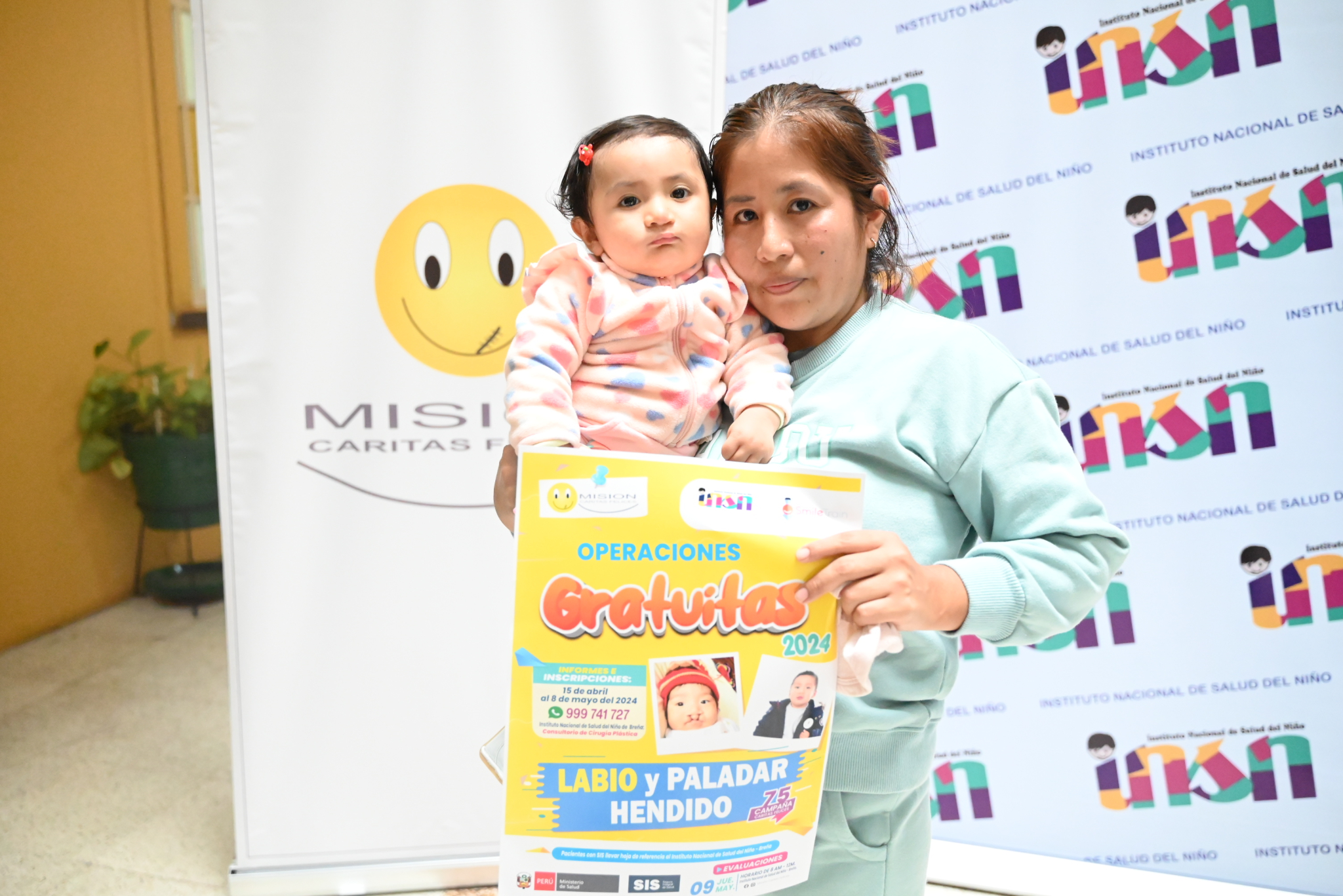 Cincuenta niños con labio fisurado y paladar hendido recibirán cirugía ...