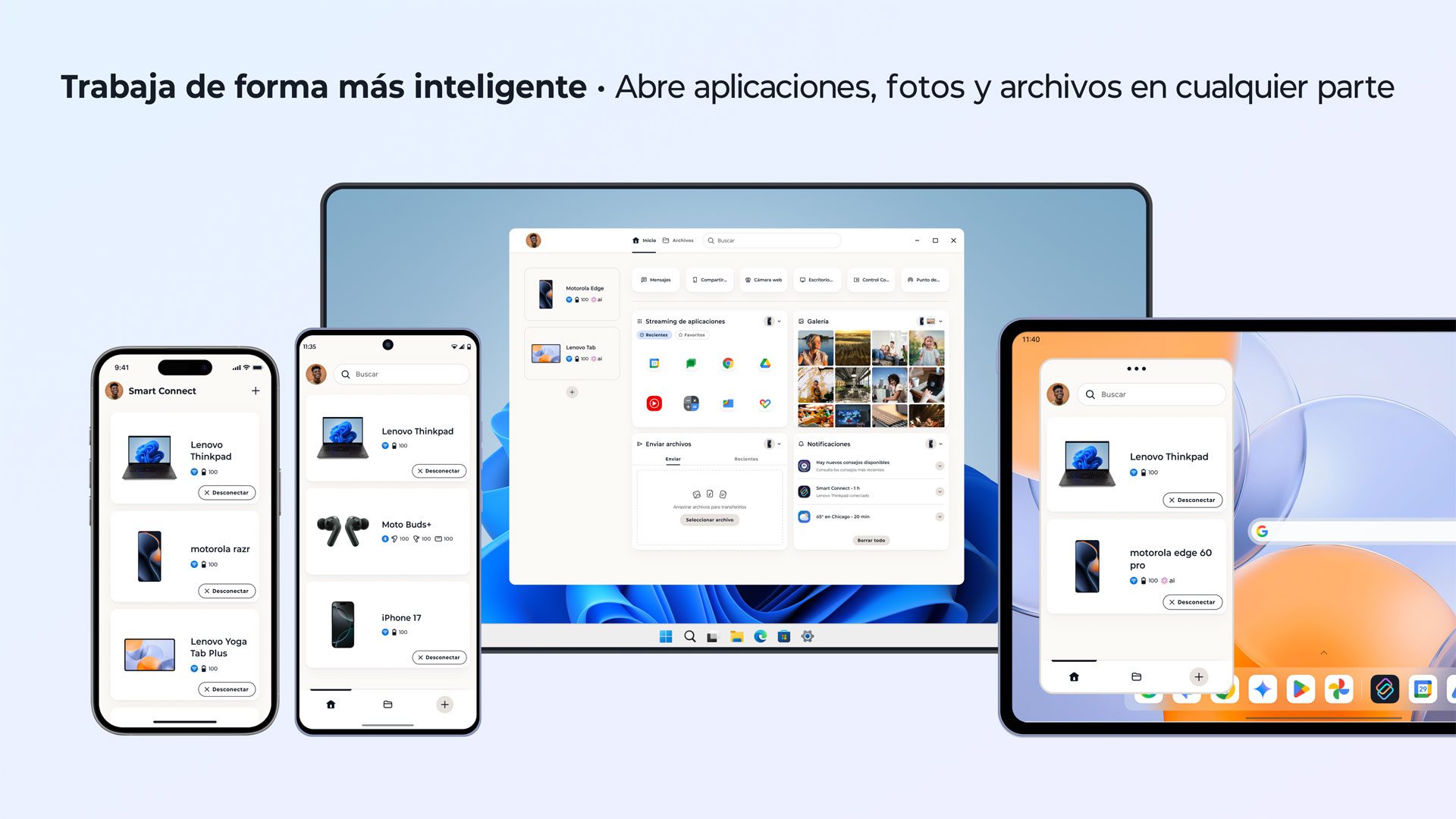 Smart Connect: qué es y cómo funciona el sistema de Motorola & Lenovo